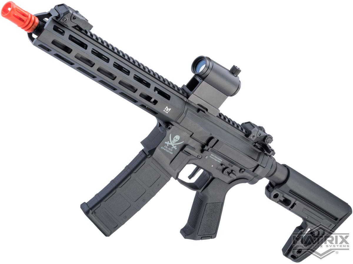 Calico Jack SBR Polymer M4 Airsoft AEG Rifle - M-LOK Handguard & MOSFE