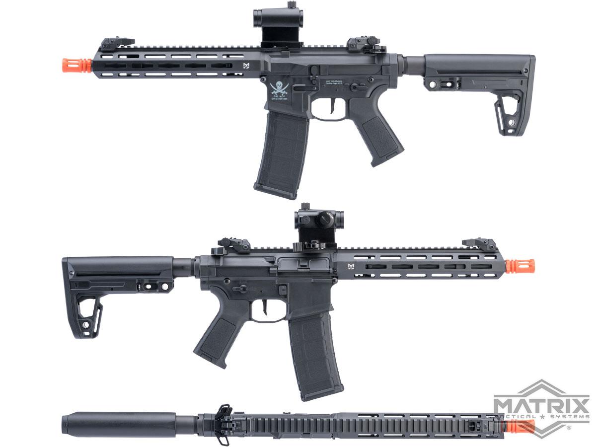 Calico Jack SBR Polymer M4 Airsoft AEG Rifle - M-LOK Handguard & MOSFE