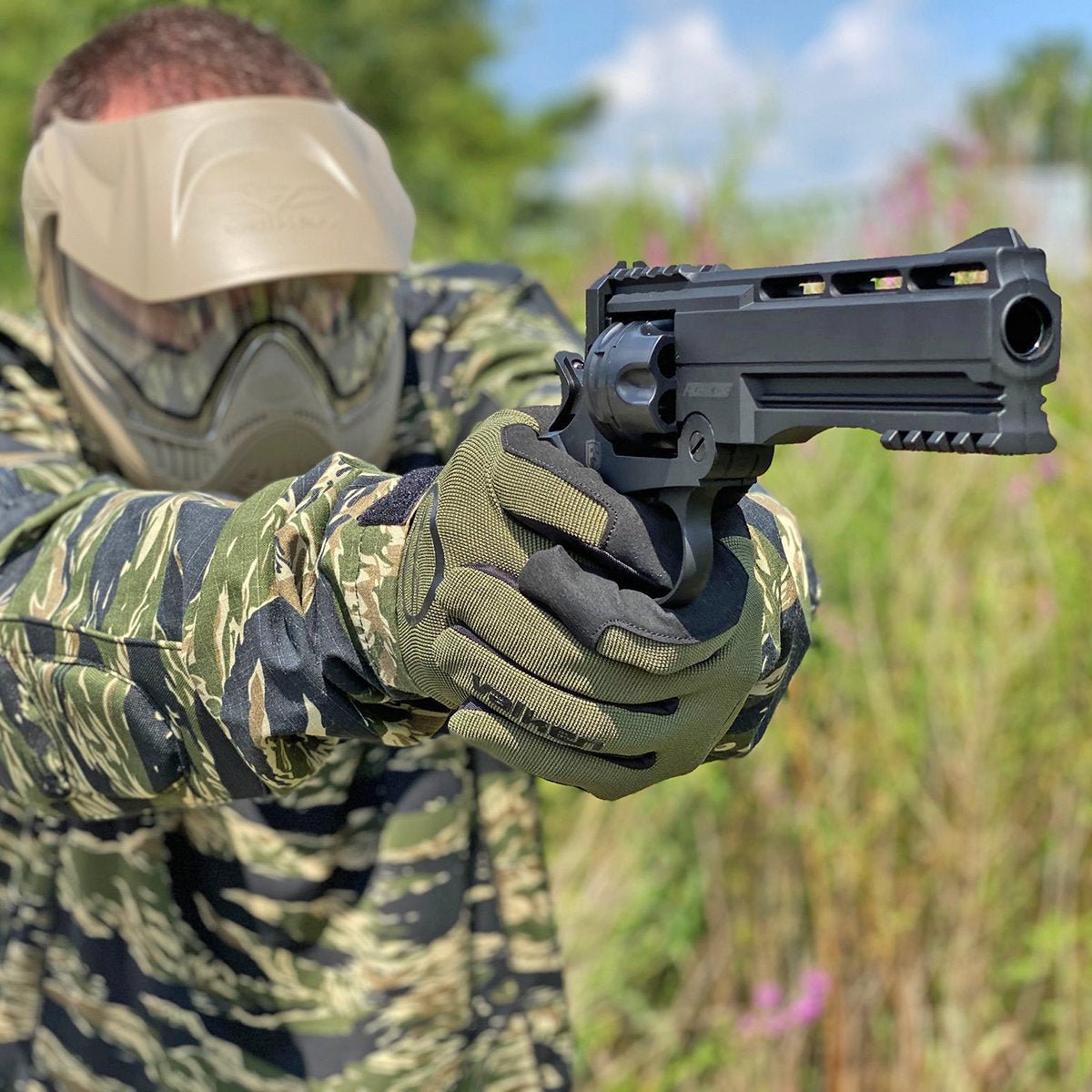 First Strike Roscoe .50 Cal Paintball Revolver - Black