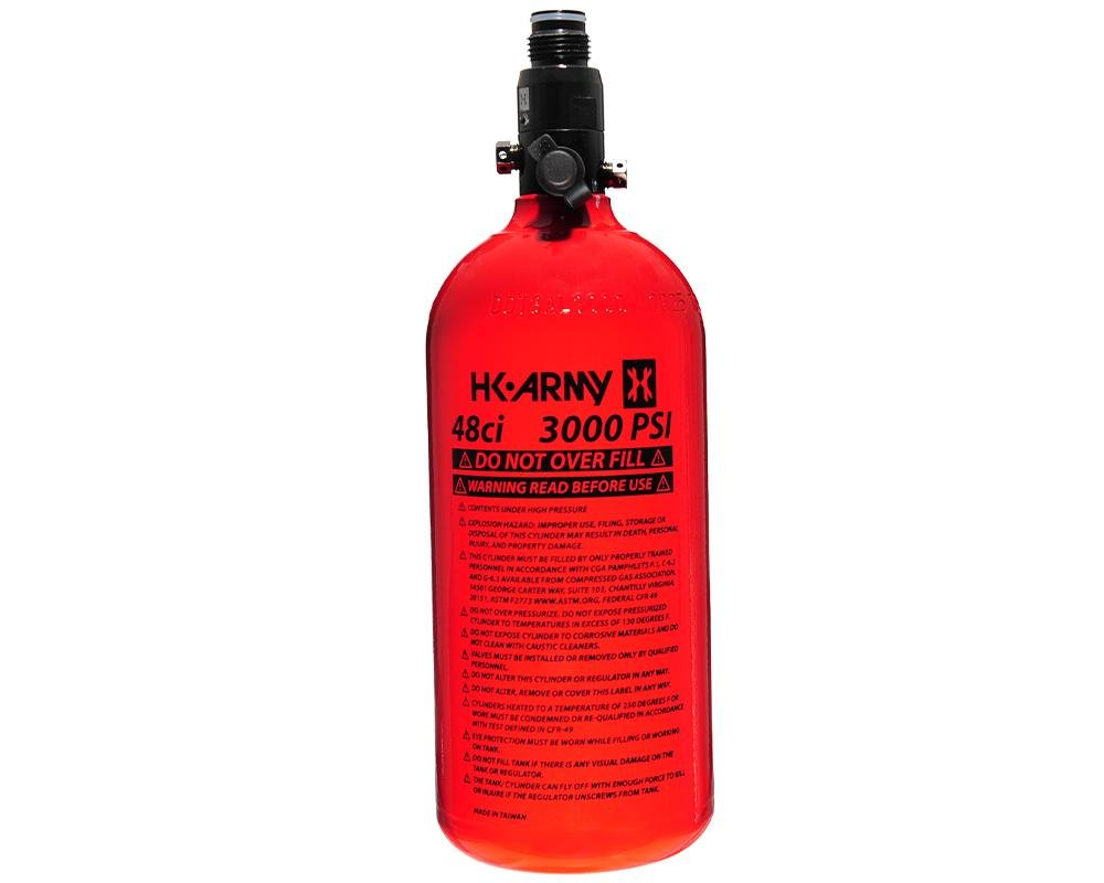 HK Army 48ci / 3000psi Aluminum Compressed Air Tank - Red