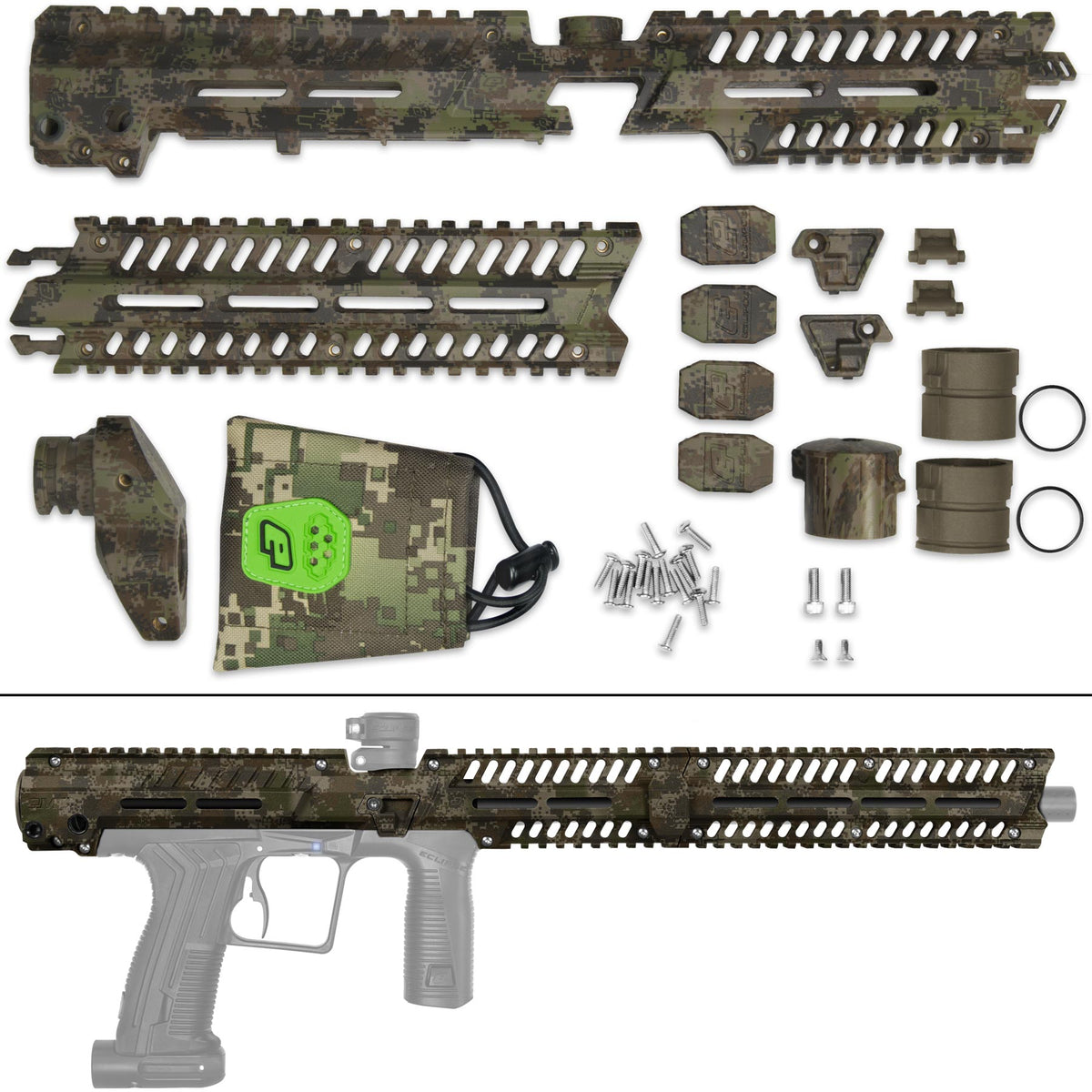 Planet Eclipse EMC Rail Mounting Kit for Etha - HDE Earth